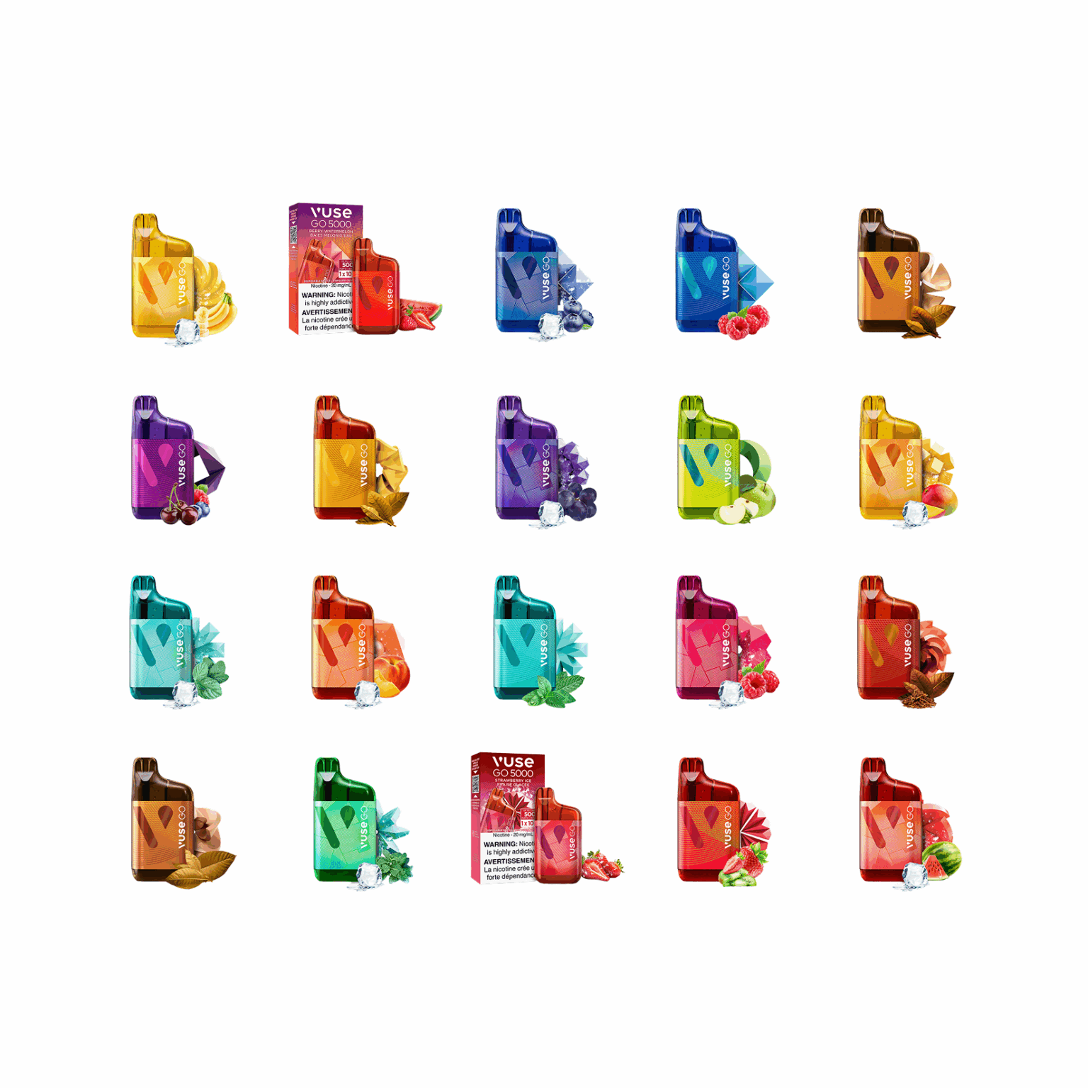 Vuse Go 5K Boost Disposable Collection - Hazetown Vapes